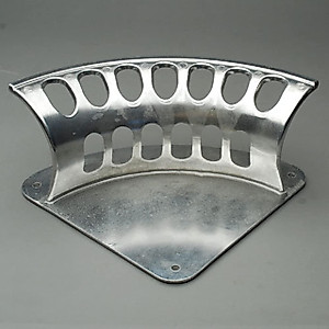 Kings County Tools 16" Cast Aluminum Hose Rack | Elegant Curved Design | Quality & Sturdy Material | Holds 100-Feet of 5/8” Hose | Single Piece Attachment