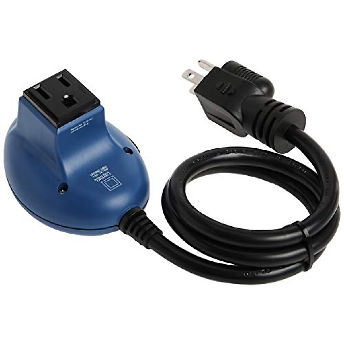 Reliance Controls Ammeter and Wattmeter THP103 AmWatt Appliance Load Tester/Plug, 1-Pack, Blue