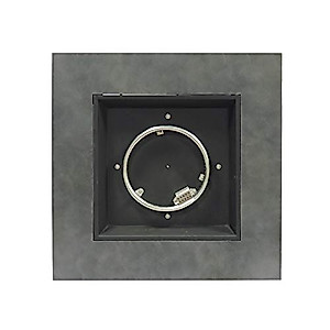 Florence Outdoor 33-Inch Square Fire Pit, Concrete