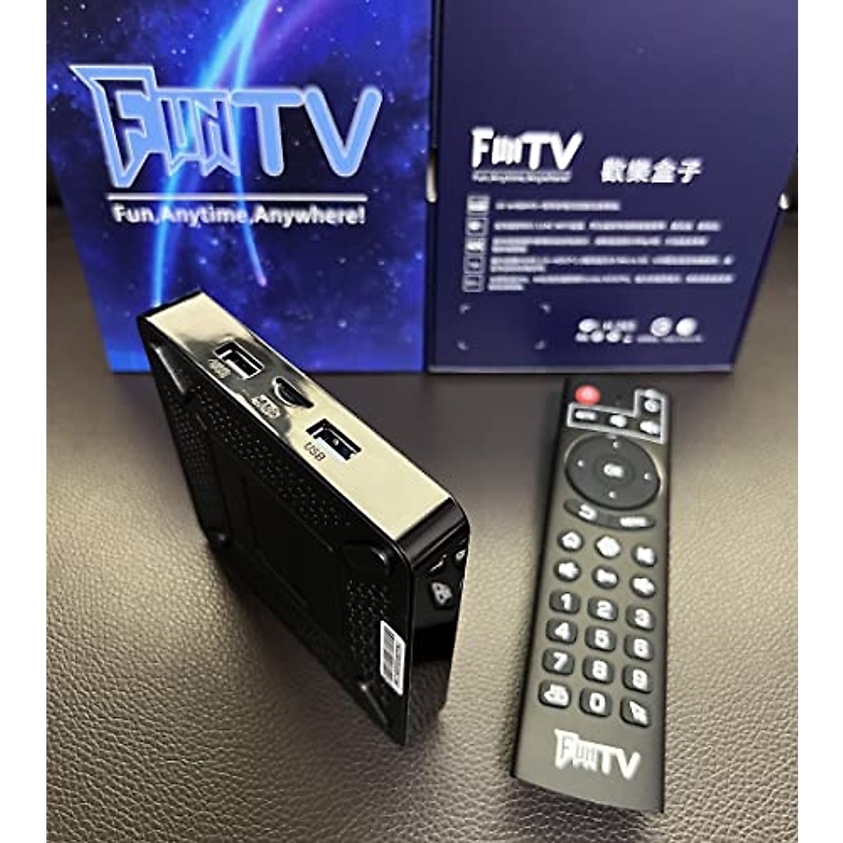 HTV Box PK funtv Box Chinese 2023 Funtv5 Fifth Generation Smart Voice Edition 最新五代 智能语音版 中文电视盒子 機頂盒 最新 高端 海外家庭必备 電視盒子 300+ 中港台頻道 直播 5天回放 華語 粵語 100k+ 海量高清影視劇集免費看