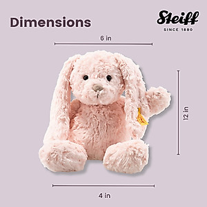 Steiff Tilda Rabbit: Premium Stuffed Animal (Pink, 12"), Soft & Cuddly Plush Toy for Kids