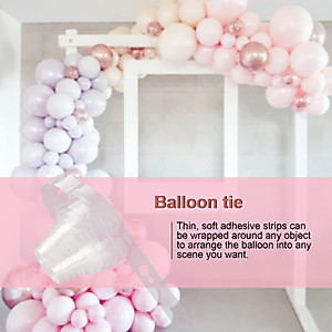 2 Set Balloon Column Stand Kit with Base Pole Balloon Clips Fixed Spike, UPGRADE 65 Inch Height Balloon Tower Decorations for Wedding Baby Shower Birthday Bachelorette Graduation Party Parties Events