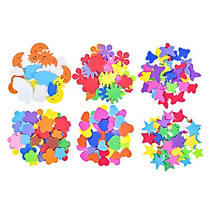 Foam Letter Stickers 3D Gillter Foam Journal Stickers Decorative Stickers Ribbon Stickers Aesthetic Stickers for Office Home Decorative Stickers (3D Flower B)