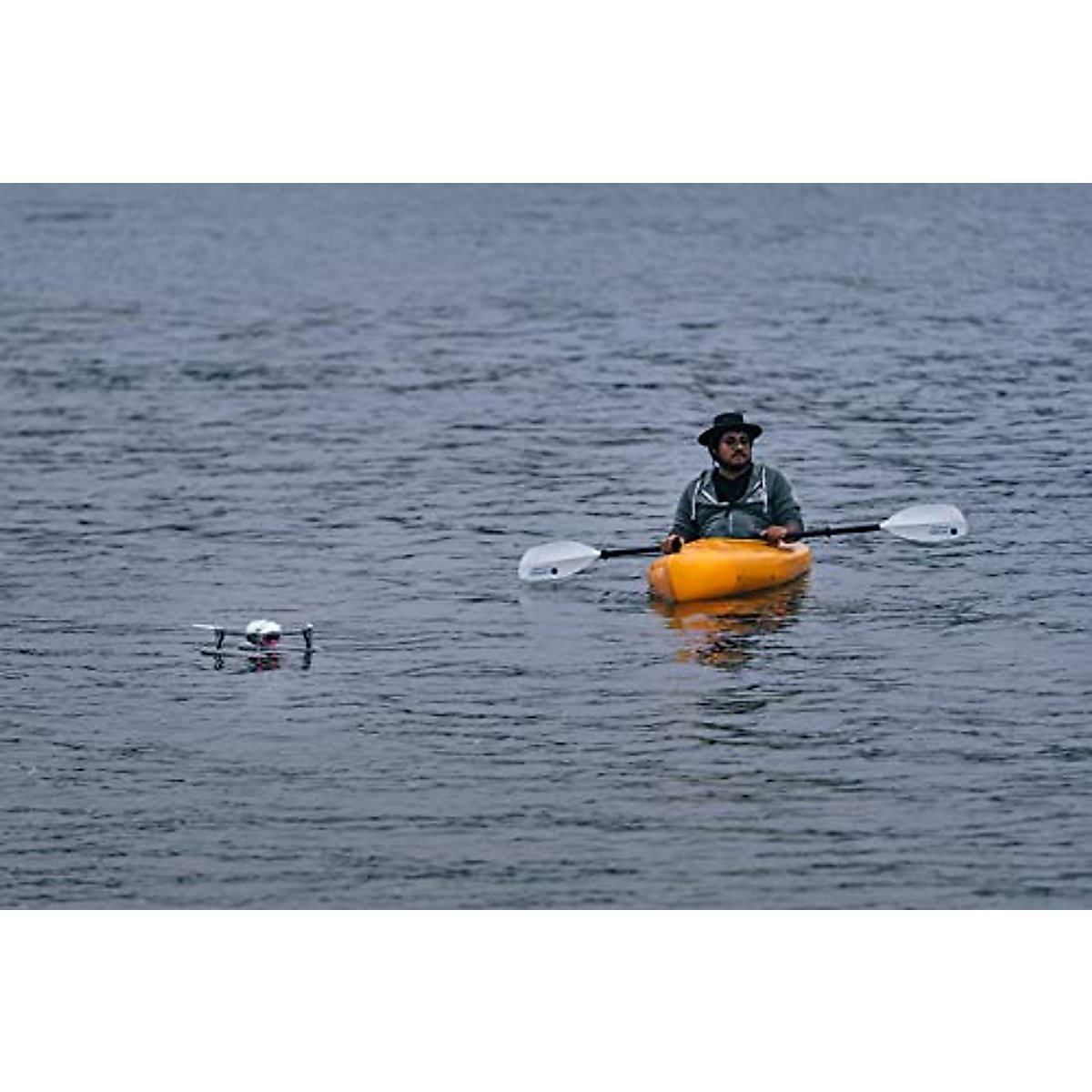 PowerVision PowerEgg X Wizard Waterproof Drone with SyncVoice Technology, 4K60FPS Camera, 6km Transmission Range, Vision Obstacle Avoidance, Landing Protection, and Precision Landing