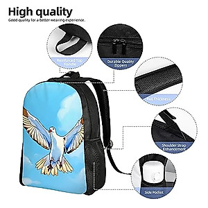 RLDOBOFE Seagulls in flight Backpack For Women Men Travel Laptop Backpack Rucksack Casual Daypack Lightweight Travel Bag