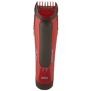 Old Spice Beard & Head Trimmer, powered by Braun, Red/Black