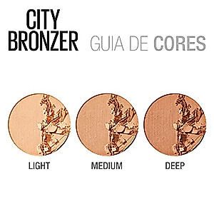 Maybelline New York City Bronzer Powder Makeup and Contour, 200, 0.32 Oz