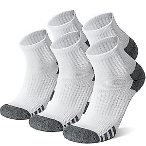 Iseasoo Copper Compression Socks for Men & Women Circulation-Ankle Plantar Fasciitis Socks Support for Athletic Running