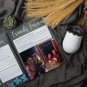 NovaaLife Twins Journal of our "1st Year" - Twins Journal for Parents - Sweet Pregnancy questions & First 12 Months of Babys Milestones - Pregnancy Book Essentials - Twins baby gifts - Twins baby