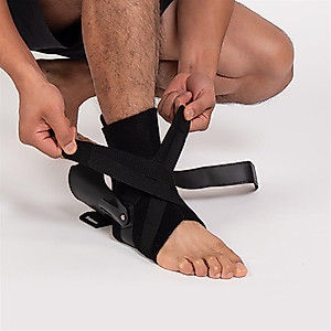 AWEMED Plantar Fasciitis Night Splint Ankle Support Adjustable Ankle Sprain Orthopedic Stabilizer Night Splint for Heel Pain Support Strap Brace Bandage Foot Guard Protector