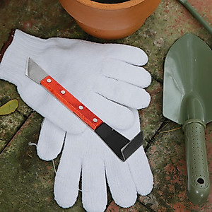 Bark Peeler Tool Felled Draw Shave Knife Bark Removal Tool Straight Drawing Knife Woodworking Tool Log Debarker Tool Bark Peeler Bark Stripping Tool Debarking Tool Gardening Scarping Tool