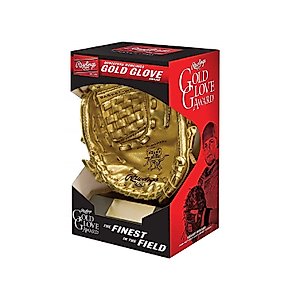 Rawlings | Mini Gold Glove Award Trophy | Stand Included | Replica
