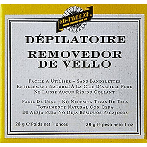 No-Tweeze Classic Hard Wax Hair Remover, 1 oz.