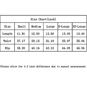 Jhsnjnr Women's Stretch Lounge Travel Shorts Elastic Waist Comfy Workout Shorts with Pockets -5 Inches Navy M