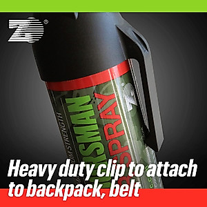 VEXOR® Outdoorsman 9.2 oz. Pepper Spray 25-Foot Range for Ultimate Protection from Zarc™, 2-Pack