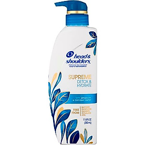Head & Shoulders Detox & Hydrate Shampoo, 11.8 Fl Oz