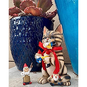 By Mark & Margot Mischievous Cat with Granny - Black Stripes (Mischievous Cat)