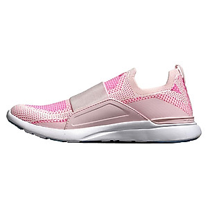 Athletic Propulsion Labs Women's Techloom Bliss Shoe, Bleached Pink/Fusion Pink/White, 8