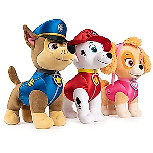 GUND PAW Patrol Chase in Heroic Standing Position, Premium Stuffed Animal for Ages 1 and Up, 12”