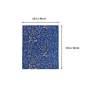 Healifty 6PCS Cotton Craft Fabric Bundle Squares Patchwork Lint DIY Sewing Scrapbooking Quilting