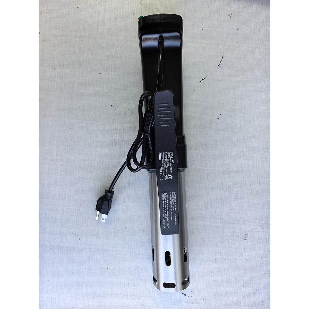 Inkbird Sous Vide Precision Cooker ISV-100W | 1000 Watts WIFI Sous-Vide Cooking Cooker Immersion Circulator | Preset Recipes on APP and Thermal Immersion Sous Vide Machines (American Standard)