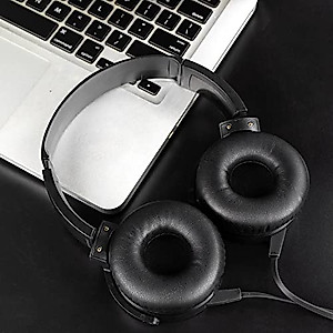 SOULWIT Protein Leather Earpads Replacement for Sony MDR-XB450, XB550, XB650 Headphones, Ear Pads Cushions for MDRXB450, XB450AP, XB550AP, XB650BT Headset