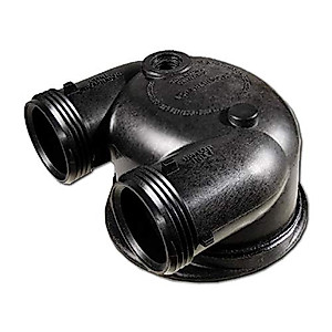 Whole House Calcite pH Acid Neutralizer Upflow Filter System | In and Out Valve 1.0 cu ft. 9"x 48" Tank