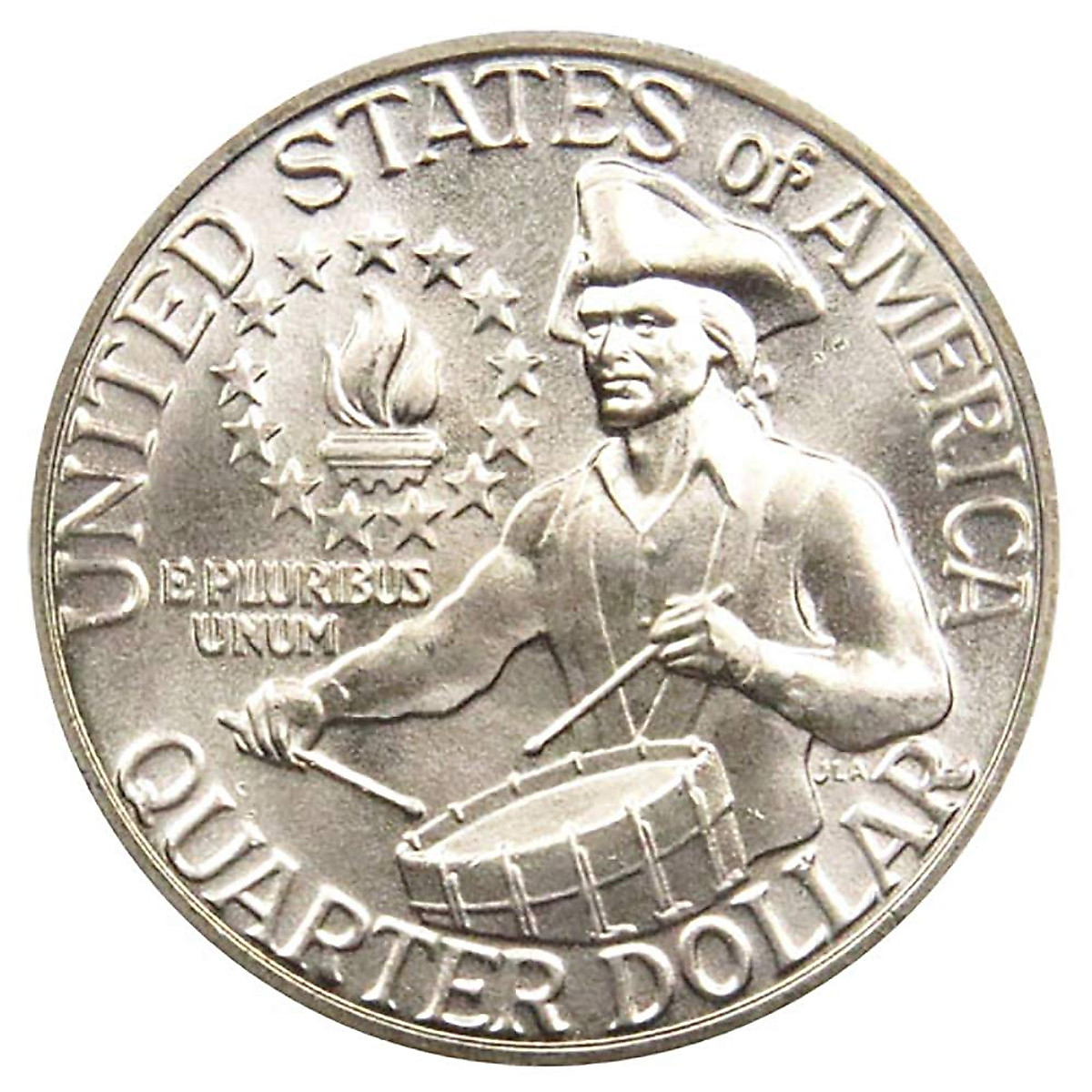 1976 S 40% Silver Bicentennial Washington Quarter Quarter Uncirculated