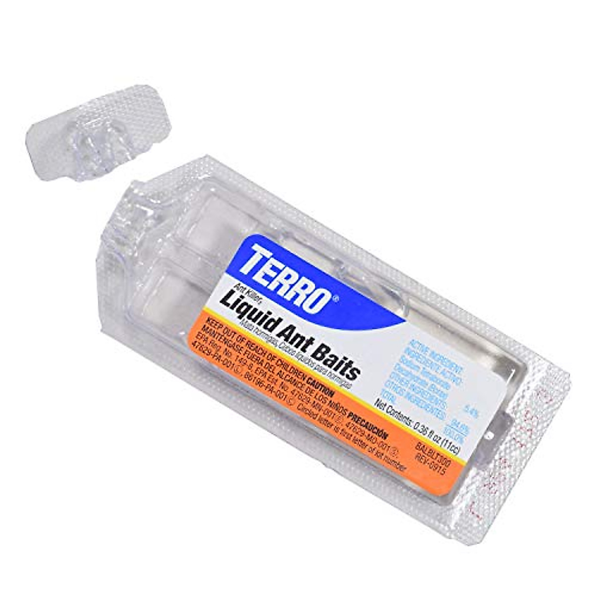 Terro T324B 4-Pack Liquid Ant Baits, Orange