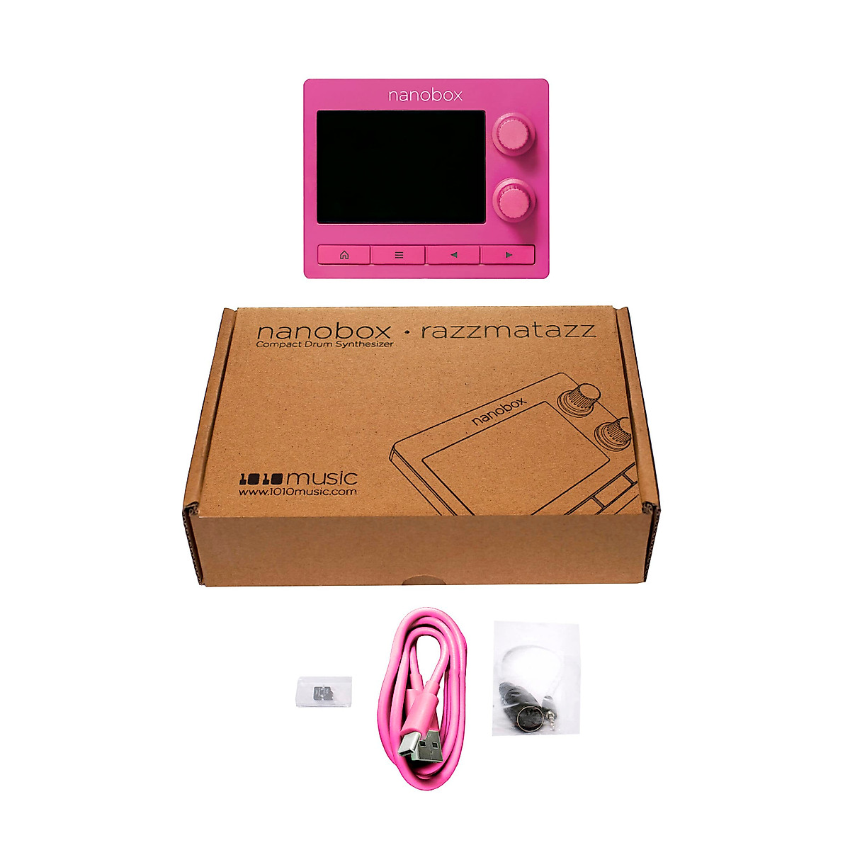 1010music Nanobox Razzmatazz Ultracompact Drum Synthesizer