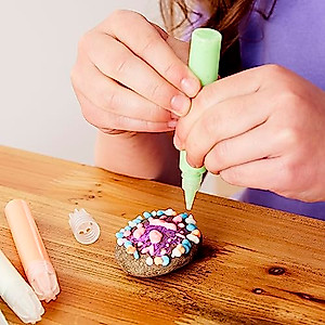 Creativity for Kids Glow in the Dark Rock Painting Kit: Crafts for Kids Ages 6-8+, Painting Rocks Arts and Crafts, Kids Gift