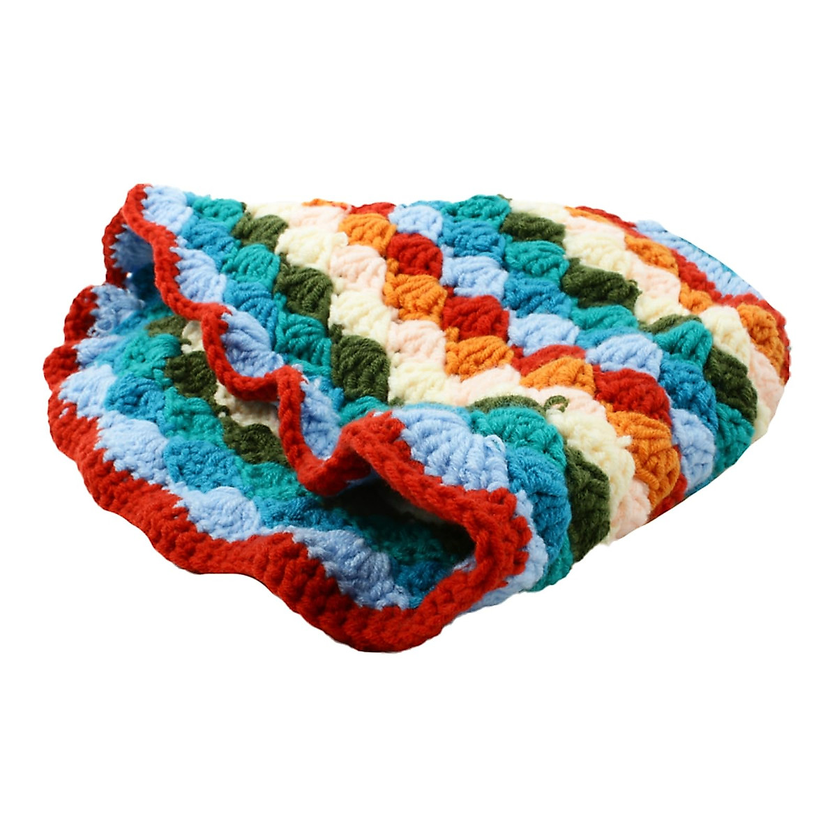 Crochet Bucket Hat Women Trendy Knit Floral Floppy Cap Cute Boho Flower Handmade Beanies Outdoor Boho Travel Fishing Hat