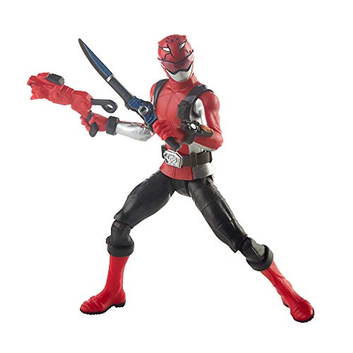 Power Rangers Beast Morphers Red Ranger 6" Action Figure Toy Inspired by The TV Show