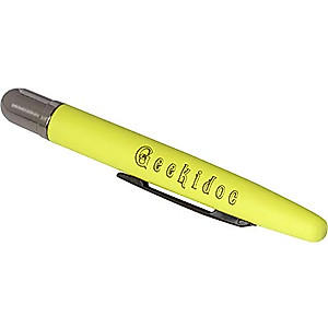 EKG Calipers - ECG Pen Style Caliper - Geekidoc Quality, high-Quality Metal, Designed to Last Entire Career (Yellow-Green)