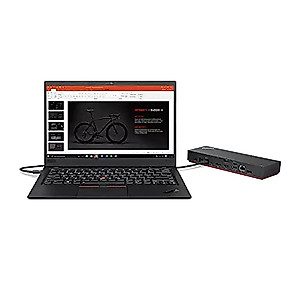Lenovo 40B00135US Thunderbolt 4 ThinkPad Universal Dock 8K Display Support Up to 100W Power Delivery