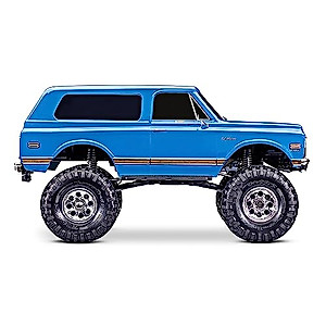 Traxxas 92086-4 - TRX-4 1972 Chevy K5 Blazer High Trail 1/10 4WD Crawler, Blue