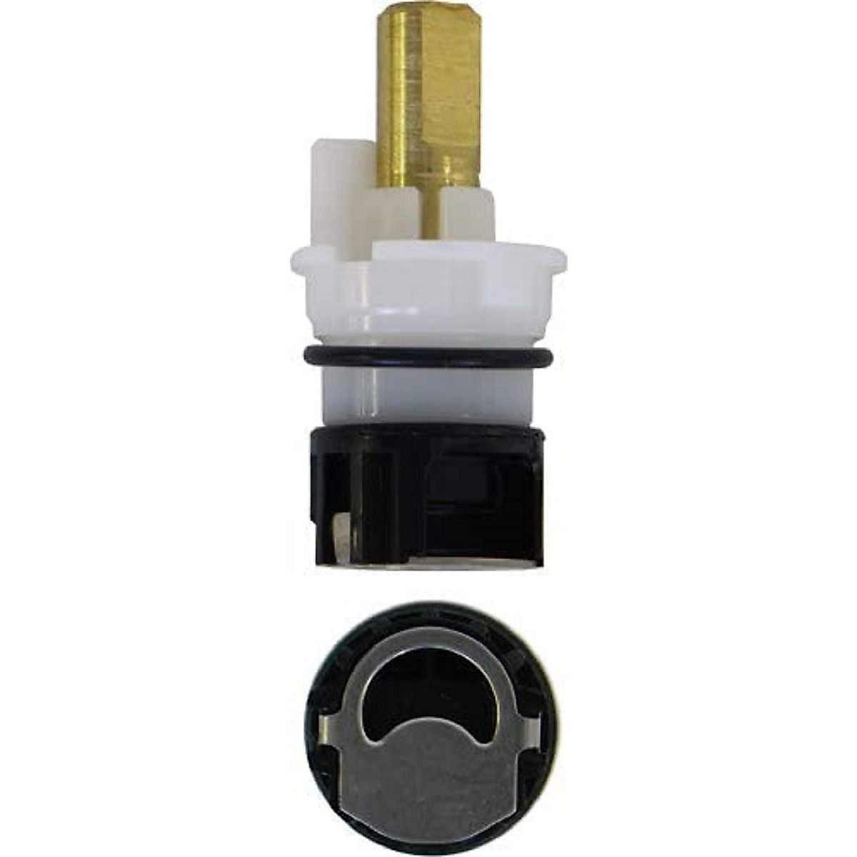 RP25513 Faucet stem Assembly Repair kit Replacement fits Delta Various Two Handle Lavatory, centerset, Widespread Faucet + RP4993 seat and Spring, RP24096 + RP24097 1/4 Turn Stop