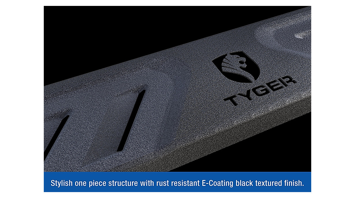 Tyger Auto 6.6" Blade Running Boards for Ford Ranger