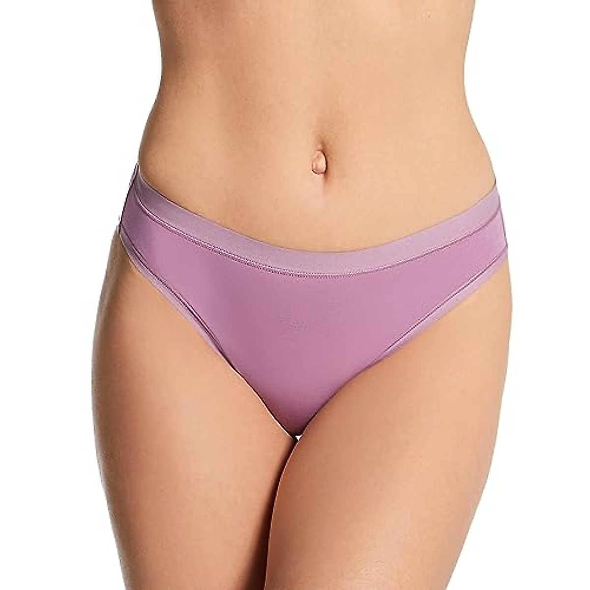 Wacoal Women's Understated Cotton Bikini Panty, Valerian, Large