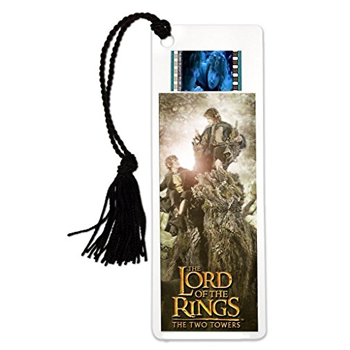 Lord of The Rings - Merry Pippin Treebeard - Two Towers Filmcells Bookmark with Real Clip of 35mm Film