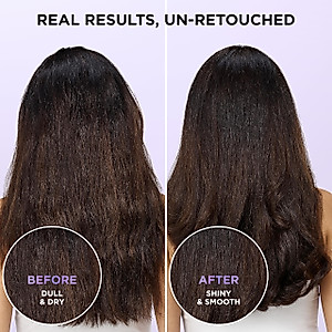 L'Oreal Paris Sulfate Free Glossing Conditioner, Intensifies Hair Shine & Smoothness, pH Balanced & Argan Oil Infused Vegan Hair Care, EverPure, 8.5 Fl Oz