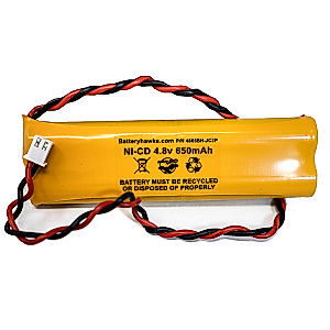 E1021R All Fit EJW-NI-CAD D-AA650Bx4 BYD D-AA650B 4.8v 650mah Ni-CD AA Battery Pack Exit Sign Emergency Light Fire Exit