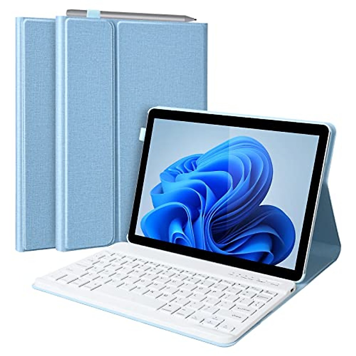 Keyboard Case for Surface Go 3 (2021)/ Surface Go 2 2020 / Surface Go 2018, Wireless Bluetooth Keyboard Cover for Microsoft Surface Go 3 Go 2 10.5 inch/Surface Go 10 inch