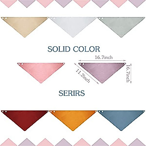 Muslin Baby Bandana Bibs Breathable Baby Drool Bibs, Absorbent Soft Snap Drool Bibs for Baby Girls and Boys, Adjustable Bibs for Newborn 0-24 Months Infant (8 Pieces)