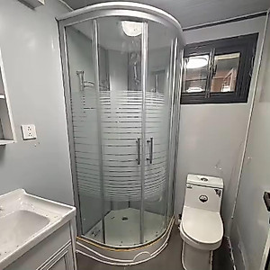 Generic Prefabricated Expandable 20ft Container House| with 1 or 2 Bedroom, 1 Bathroom and 1 kitchen| Tiny Luxury House| Portable house | Easy to Finish | Long Lifespan, white