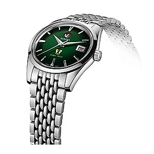 Rado Golden Horse Swiss Automatic Watch with Stainless Steel Strap, Silver, 21 (Model: R33930313), Green