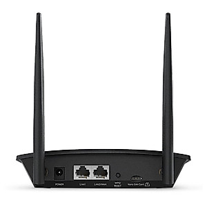 TP-Link TL-MR100 300Mb Wireless N 4G LTE WiFi Router with SIM Slot TPLink