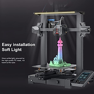 ENOMAKER Creality 3D Printer LED Light Bar Kit for Ende 3 V2 Neo Lighting Strip Upgrade LED Chip,24V Premium Warm White Soft Light, Engergy and Power Saving for Creality Ender 3/Pro/V2/V2 Neo
