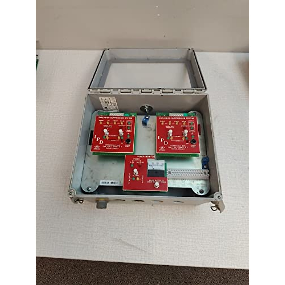 IPD FM3610 Silver Portable Compatible with Industrial Explosion Suppression System Power Monitor