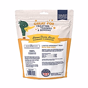 Natural Balance Limited Ingredient Rewards Crunchy Biscuits, Grain-Free Dog Treats for Adult Dogs of All Breeds, Duck Recipe, 28 Ounce (Pack of 1)